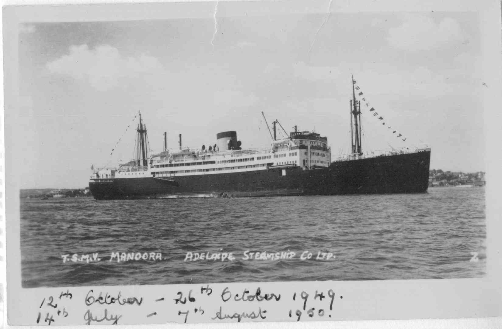MANOORA | Passengers in History